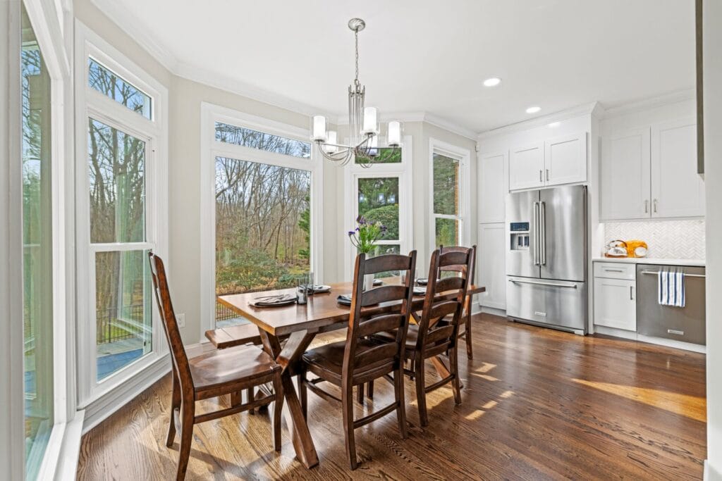 Fort Mill Kitchen Remodel with Pass-Through Island | DGK Charlotte NC