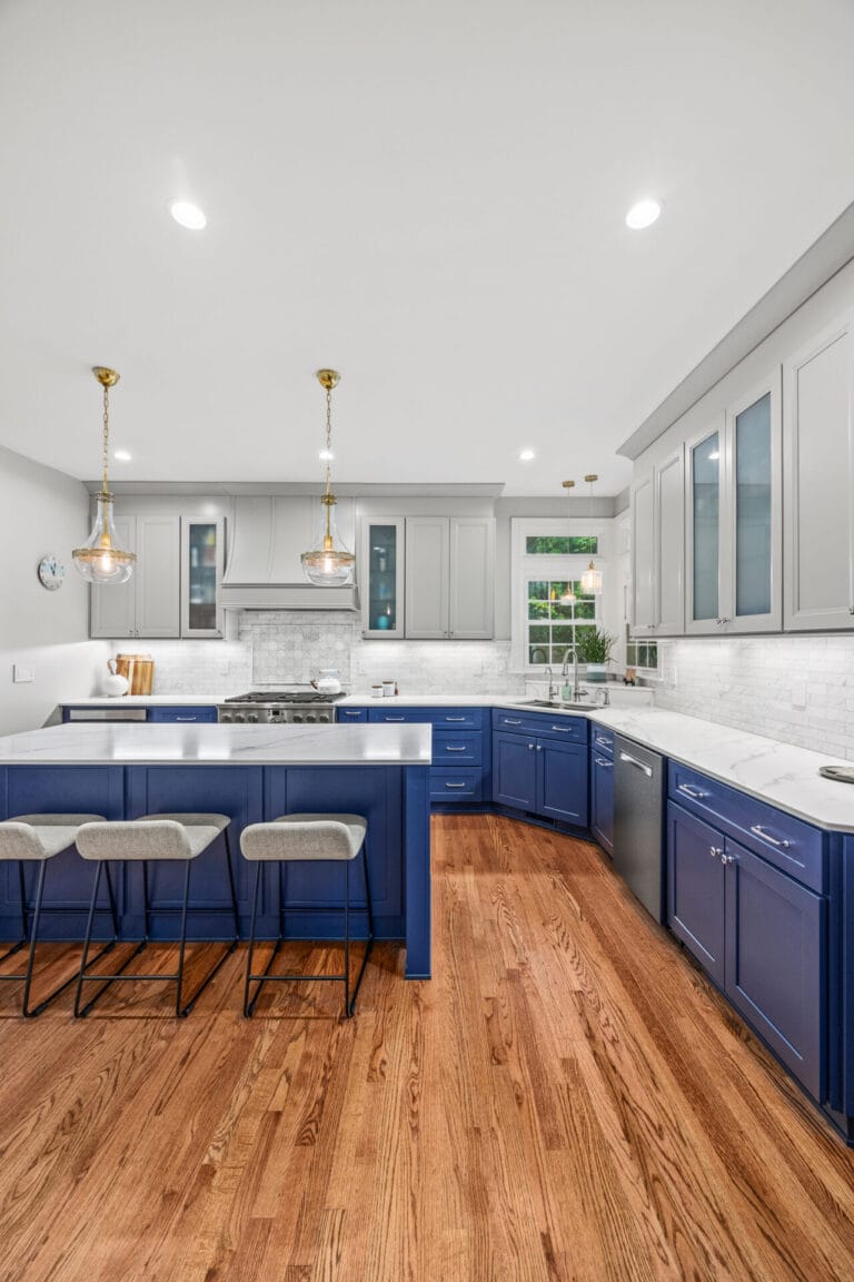 Nautical Kitchen Renovation in Berkeley Forest Charlotte NC | DGK